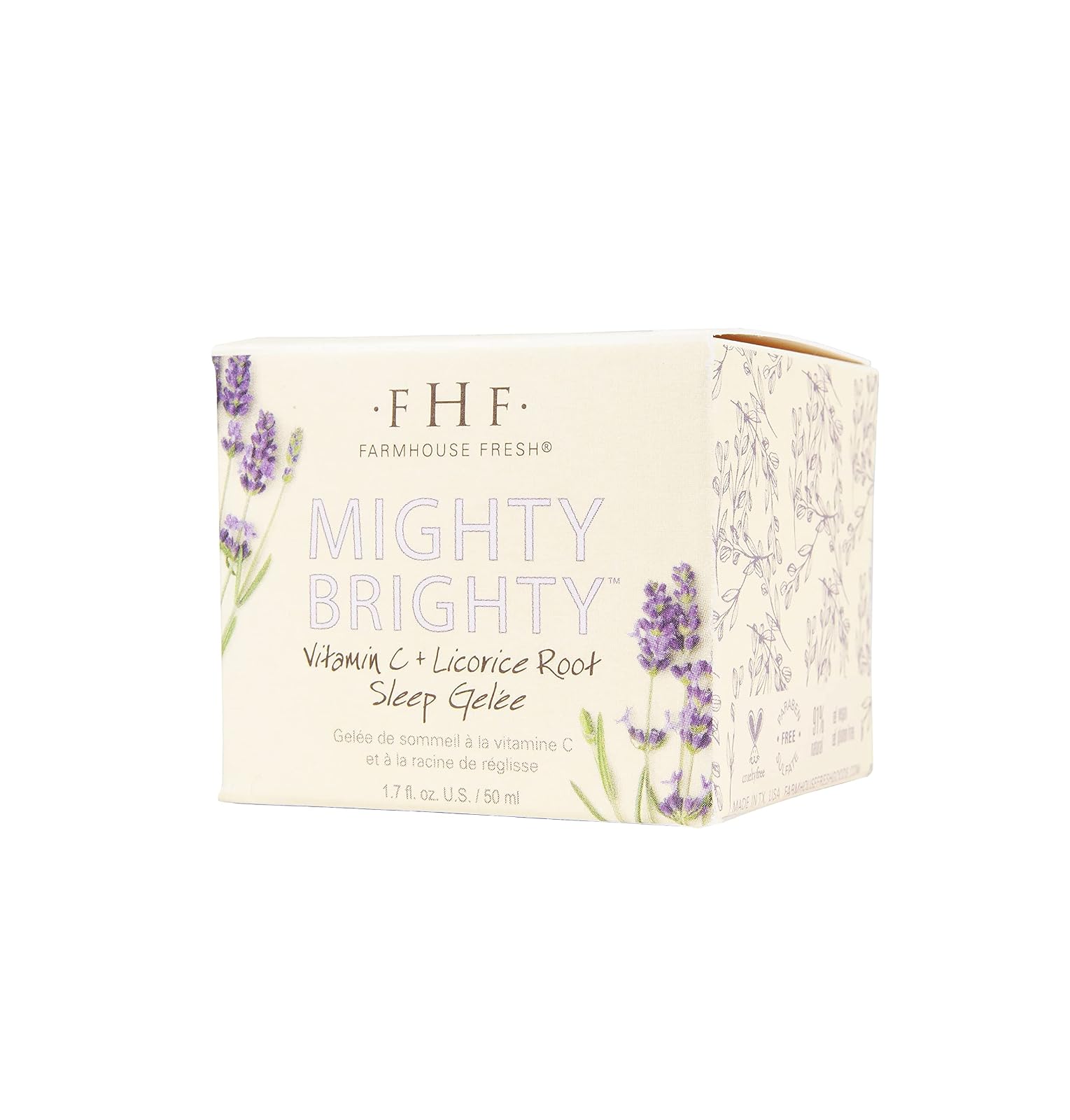 Natural licorice root gelée skin treatment