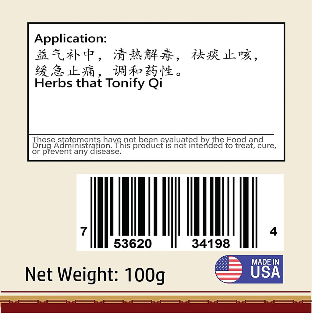 natural licorice root herbal supplement