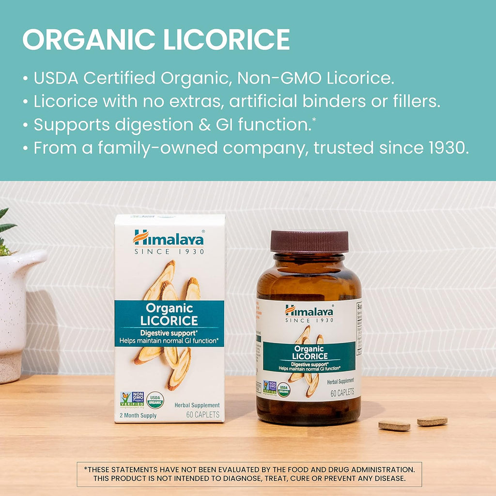 Natural licorice root immune support