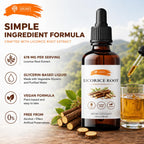 natural licorice root liquid supplement