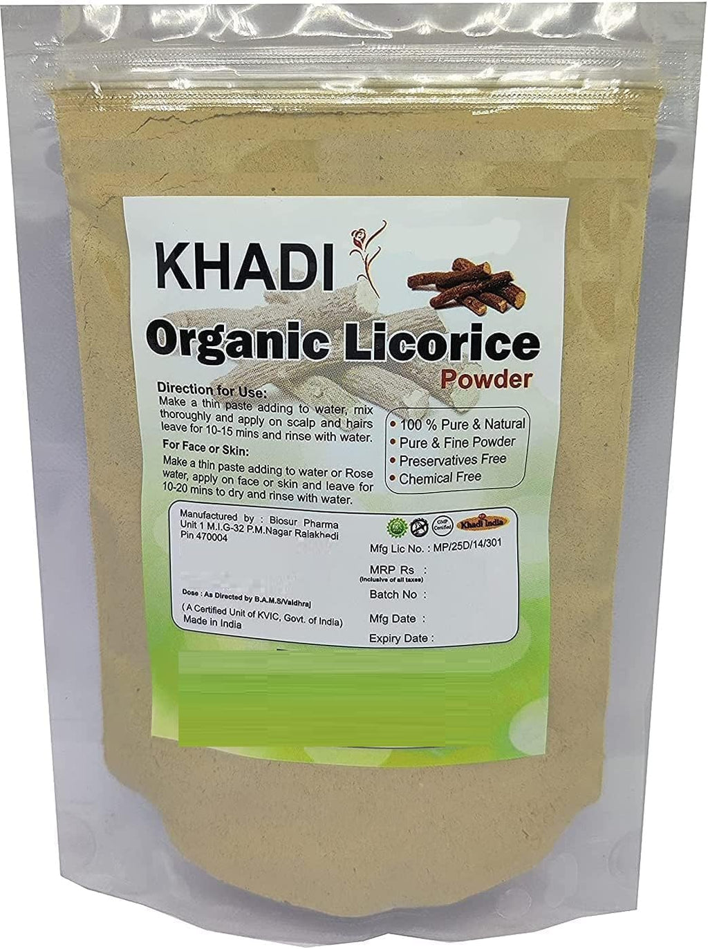 natural licorice root powder benefits