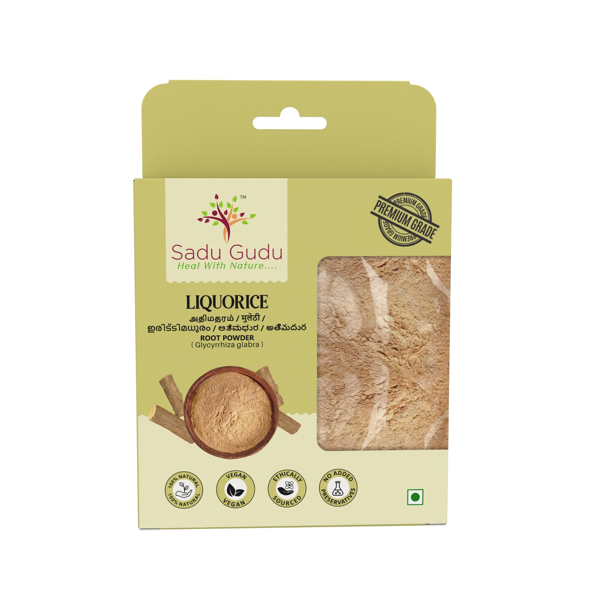 natural licorice root powder for skin