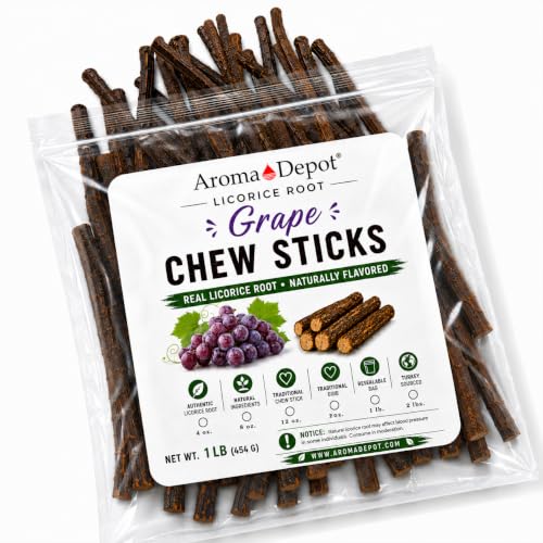 Natural licorice root sticks for health