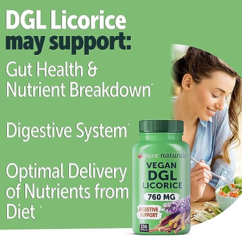 Natural licorice root supplement by Yuve