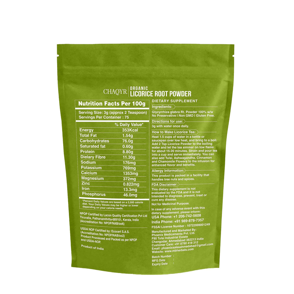 natural licorice root supplement
