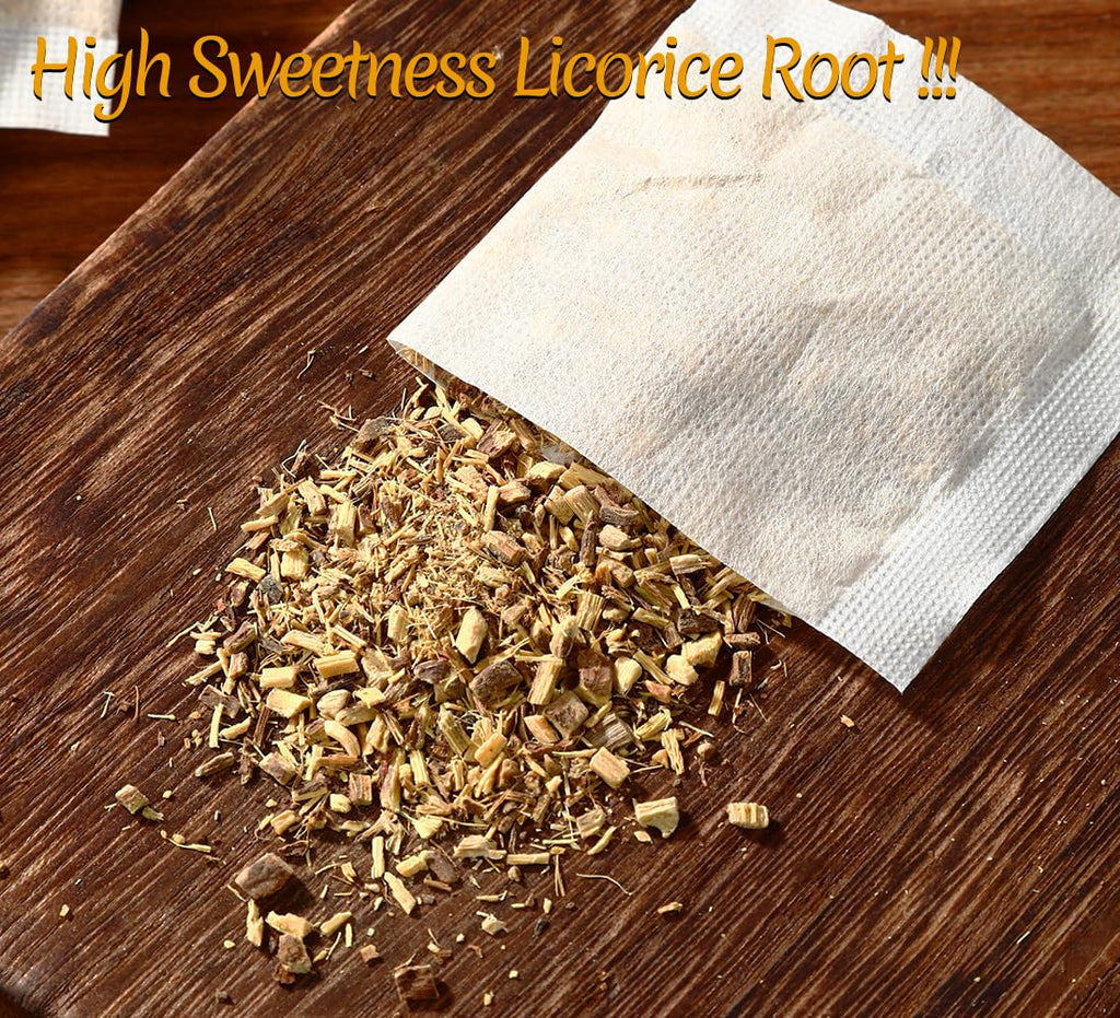natural licorice root tea bags