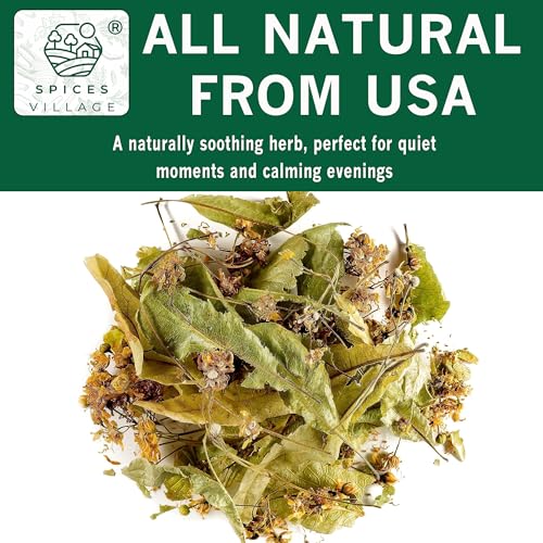 Natural linden flower tea infusion