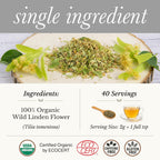 natural linden tea for better sleep