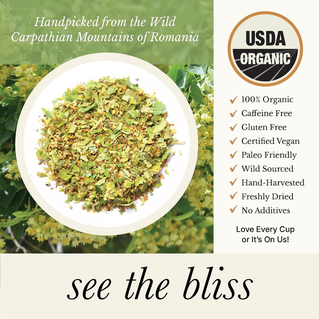 natural linden tea for wellness