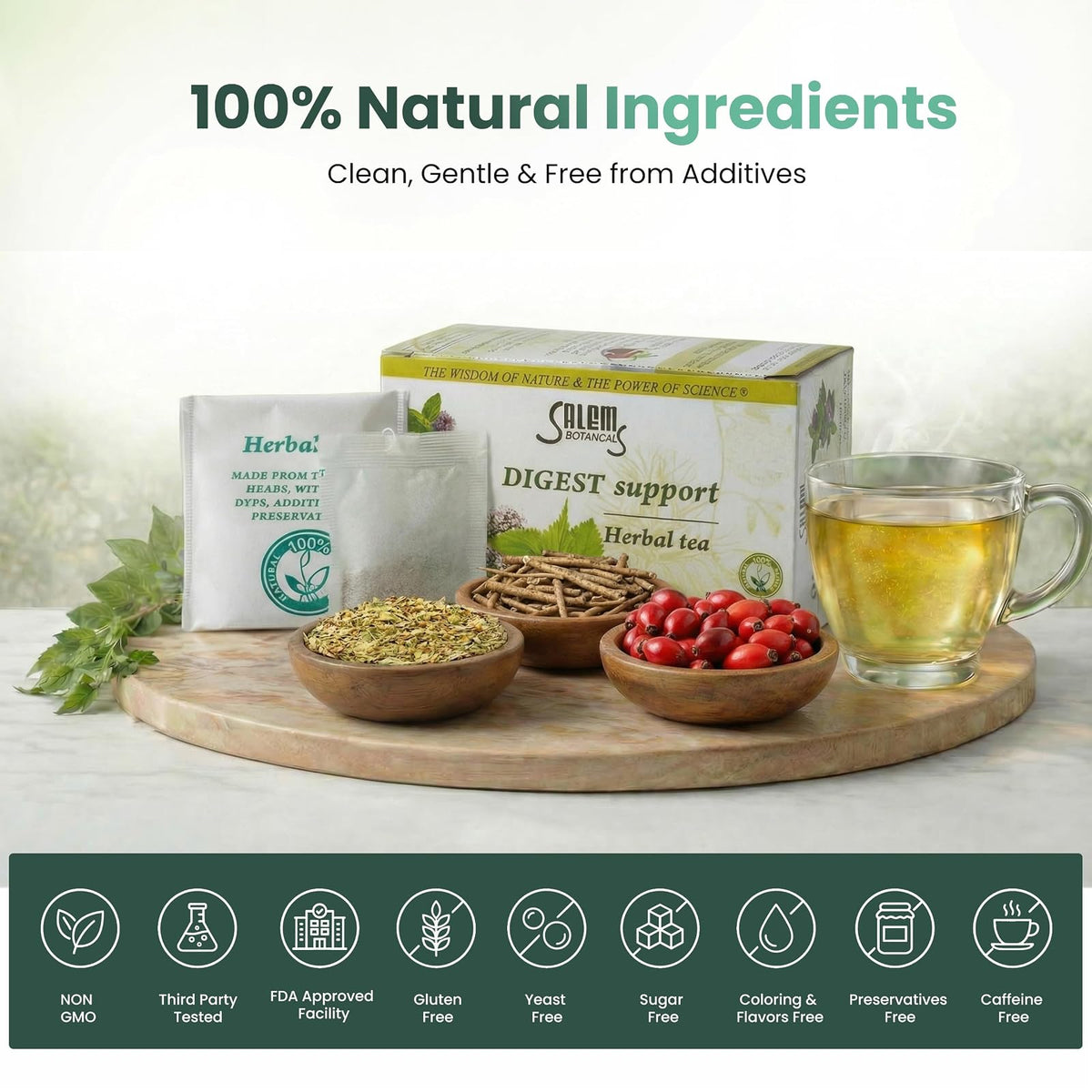 natural Linden tea for wellness