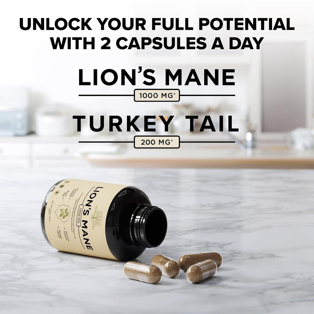 natural lion's mane brain booster