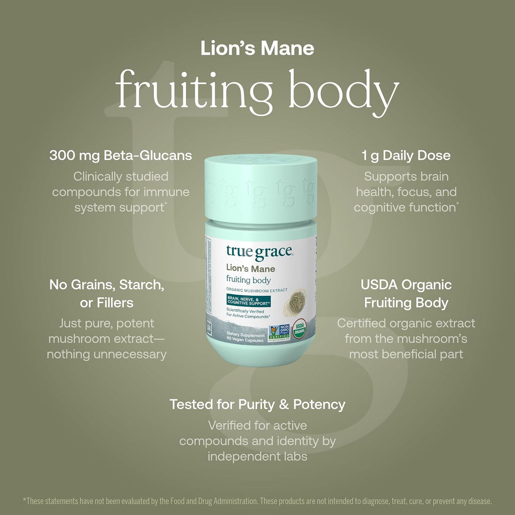 natural lion's mane cognitive support