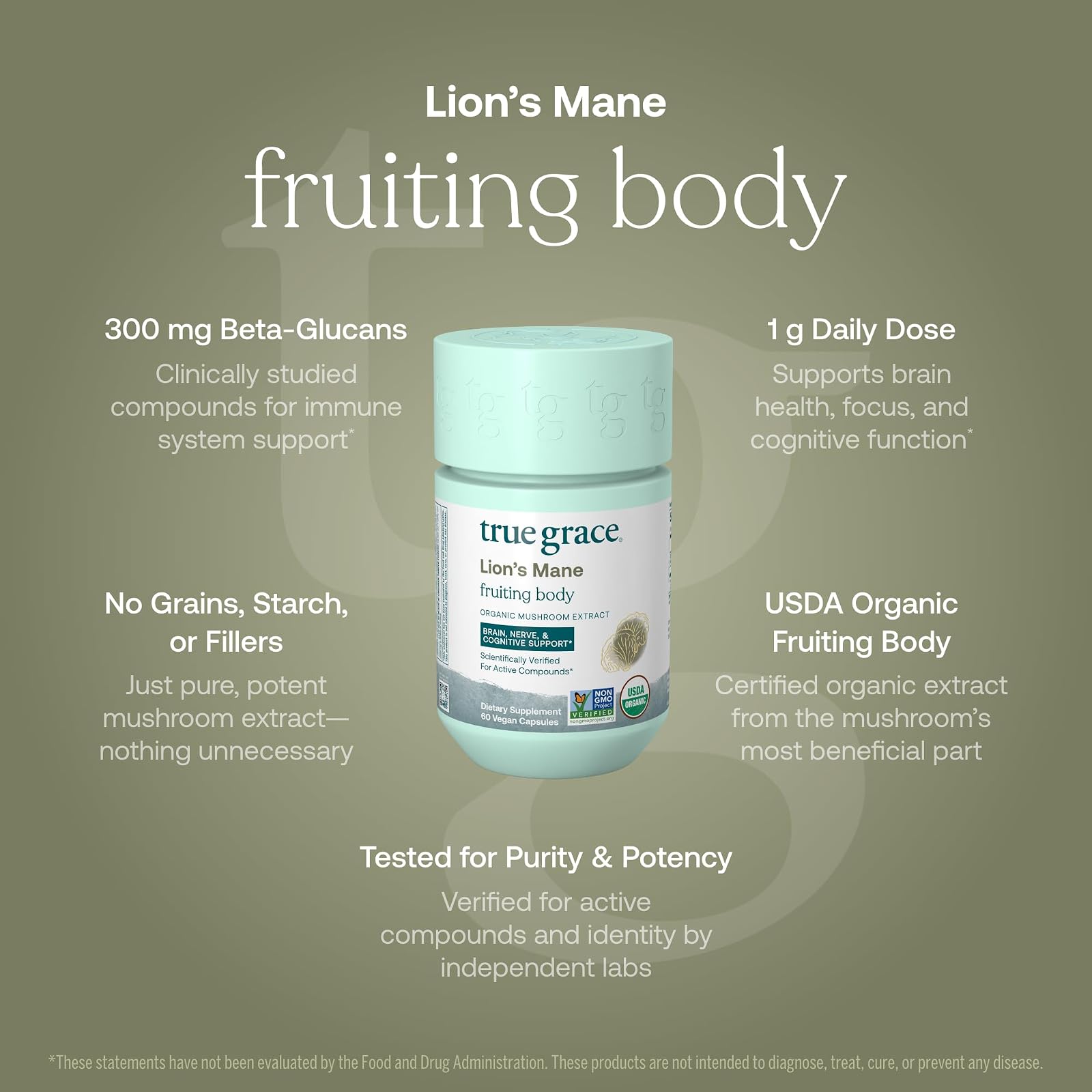 natural lion's mane cognitive support