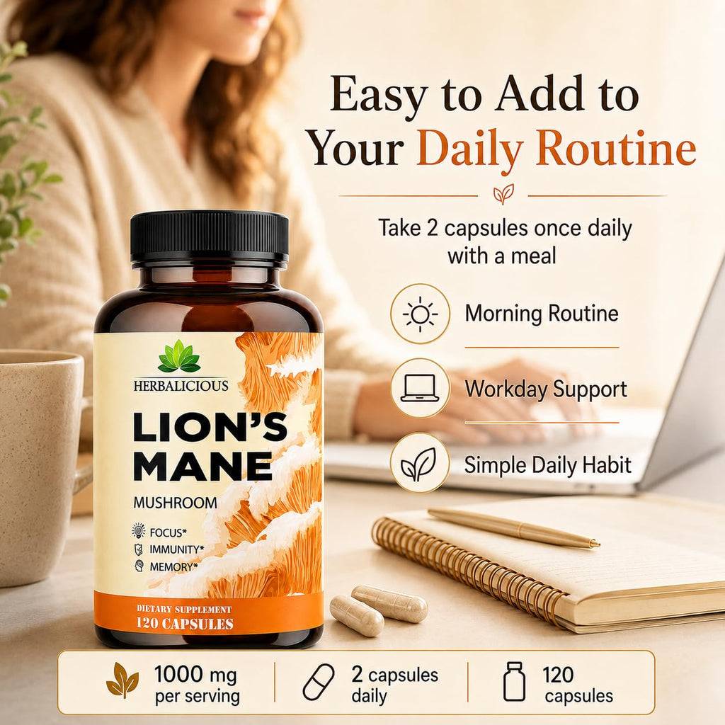 natural lion's mane cognitive support