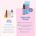 natural lion's mane drops for focus