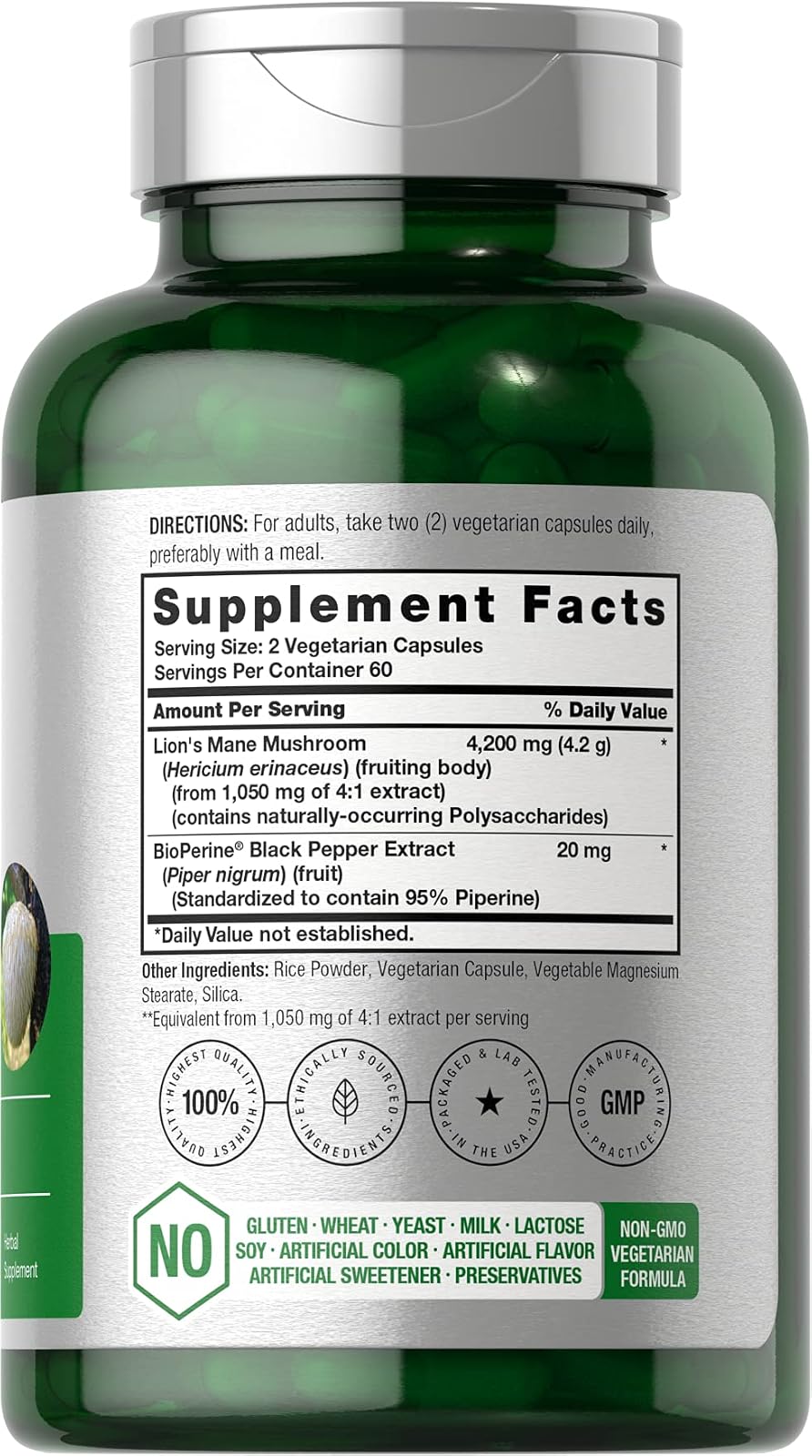natural lion's mane extract benefits
