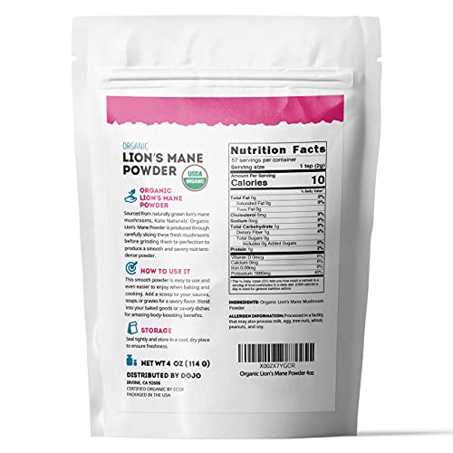 natural lion's mane for baking