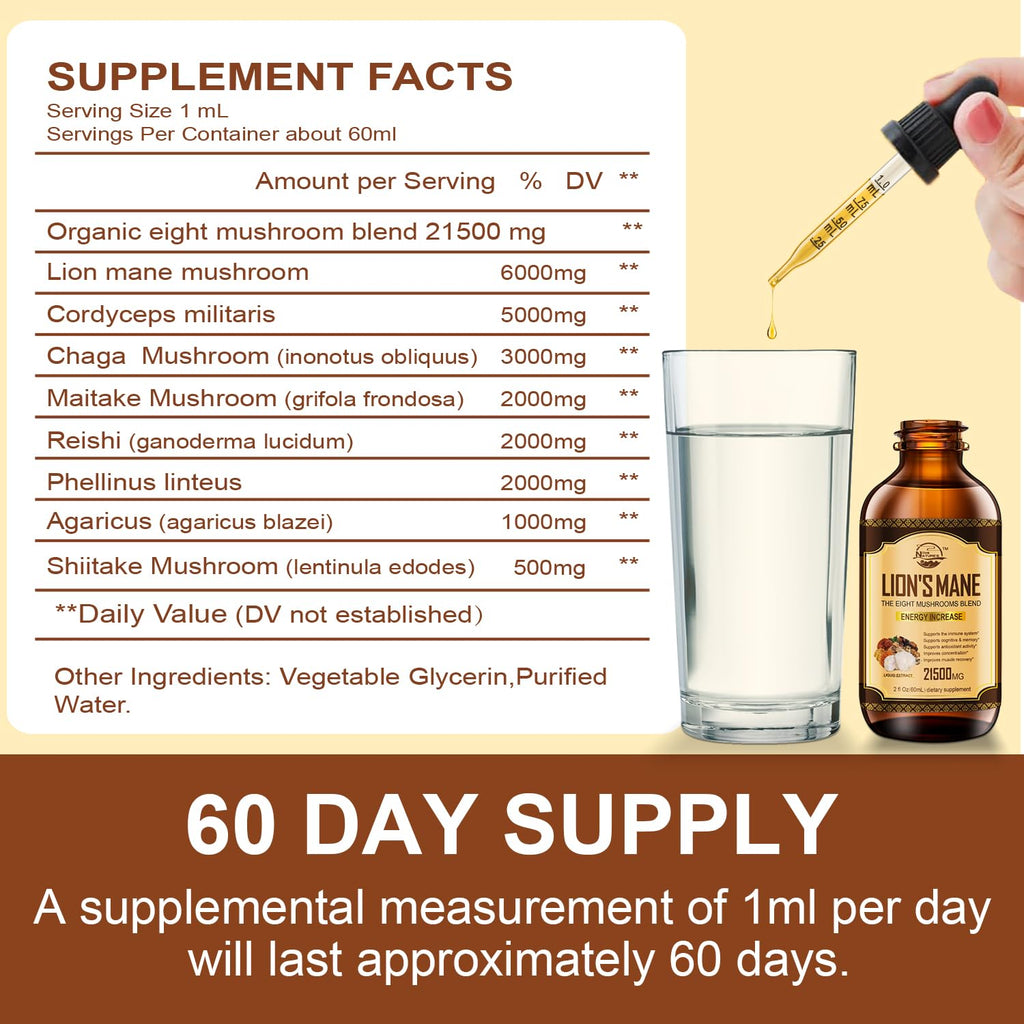 natural lion's mane for brain health