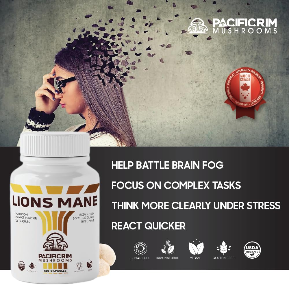 natural lion's mane for cognitive health