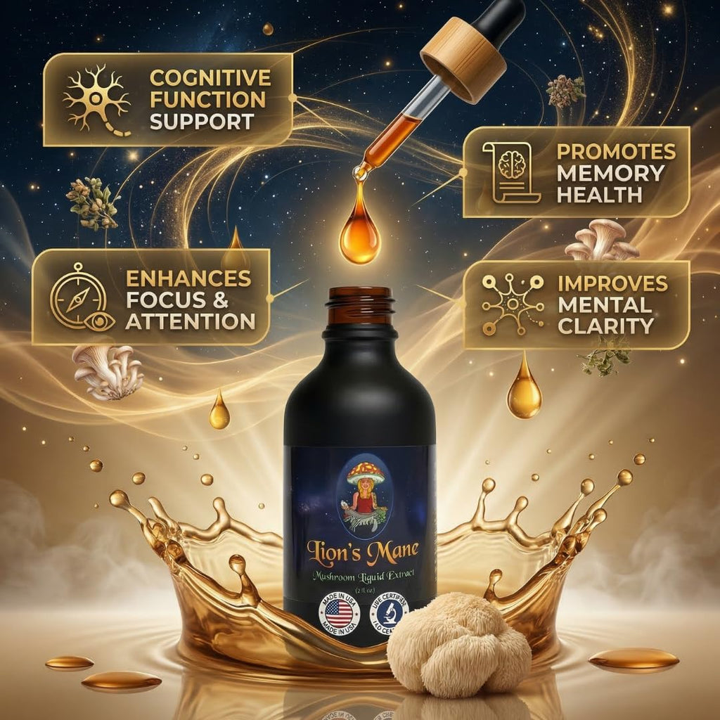 natural lion's mane for cognitive support