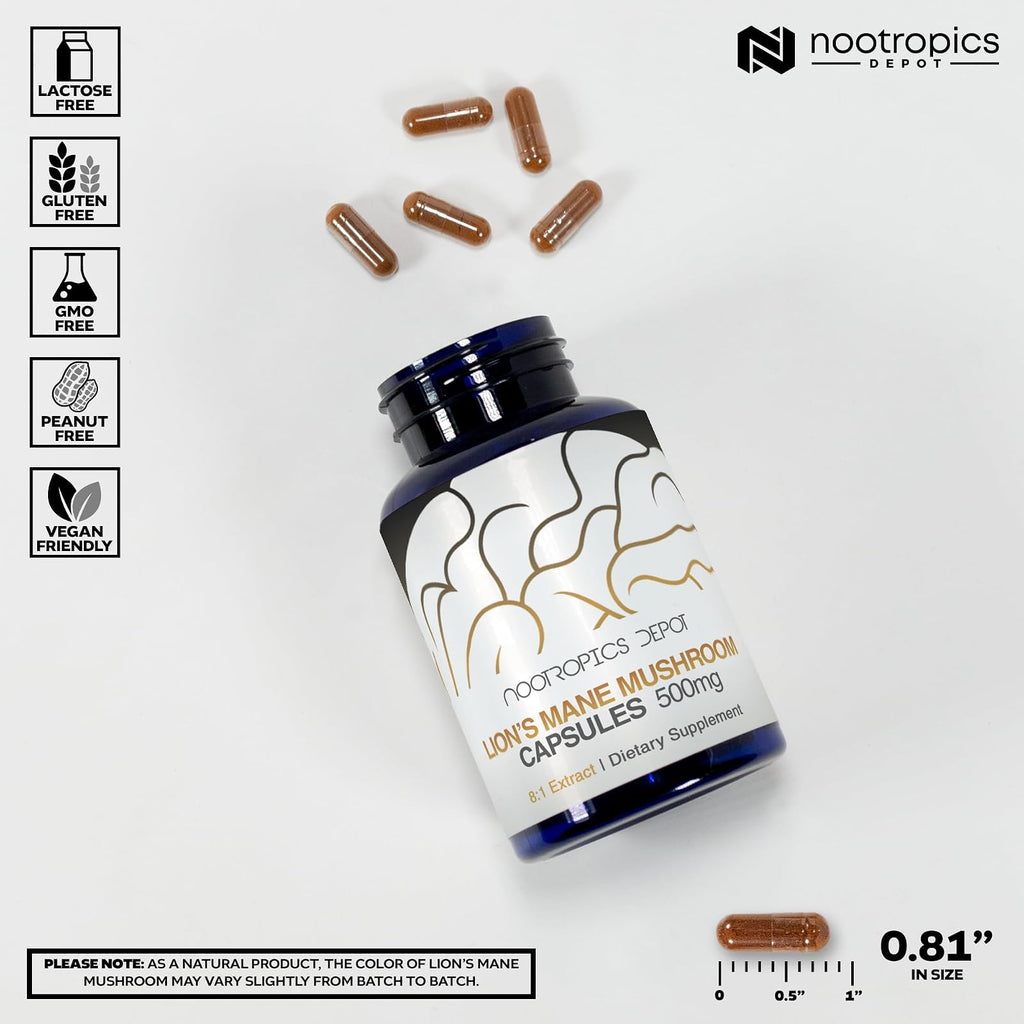 natural lion's mane for mental clarity