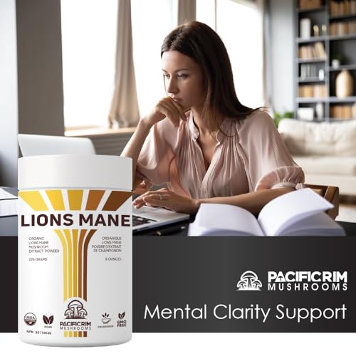 natural lion's mane for stress relief