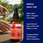 natural lion's mane for stress relief