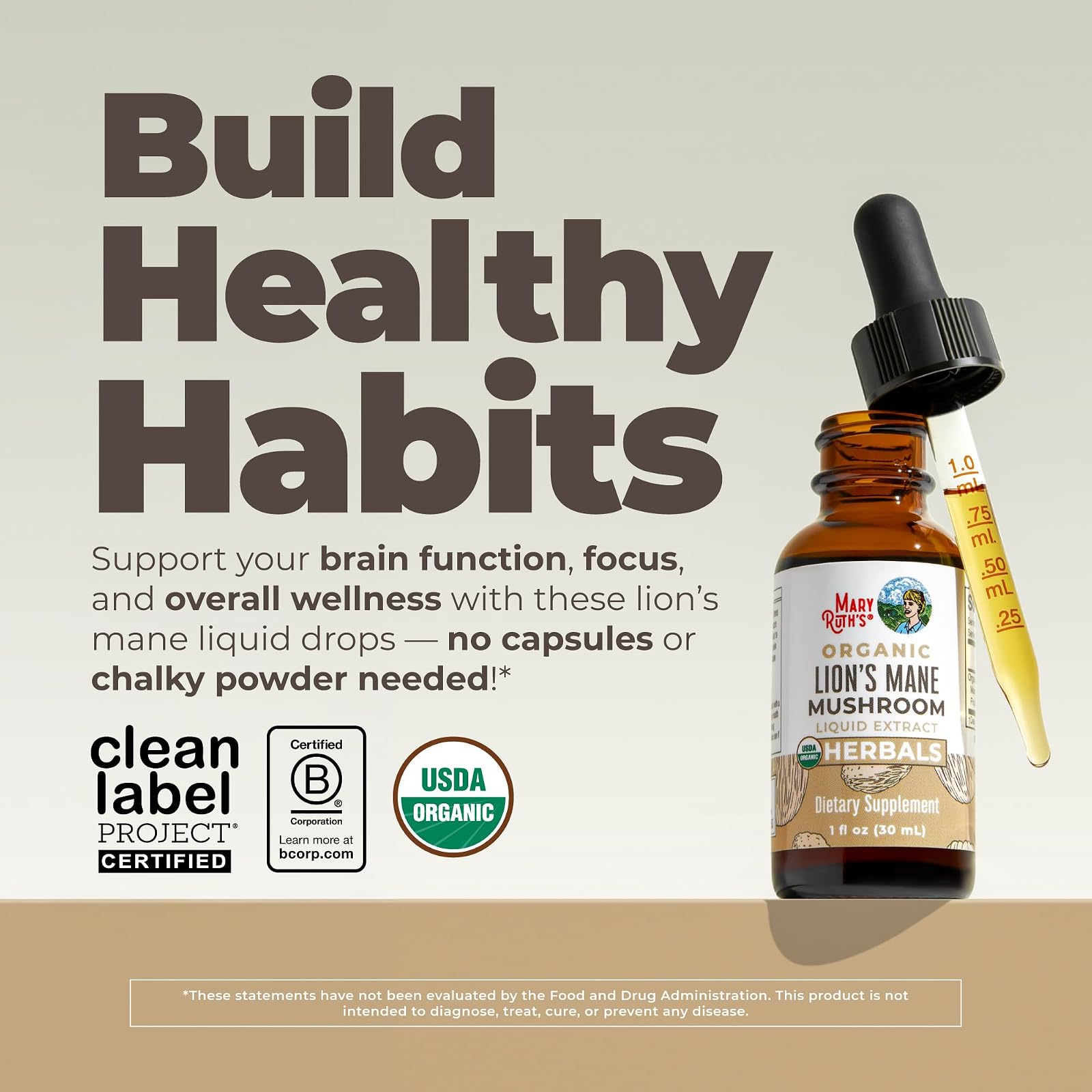 natural lion's mane mushroom extract