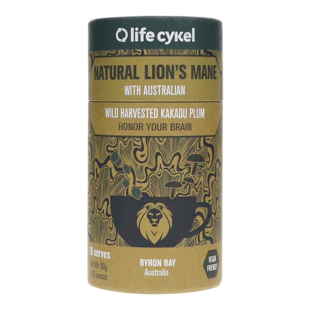 natural lion's mane mushrooms for focus