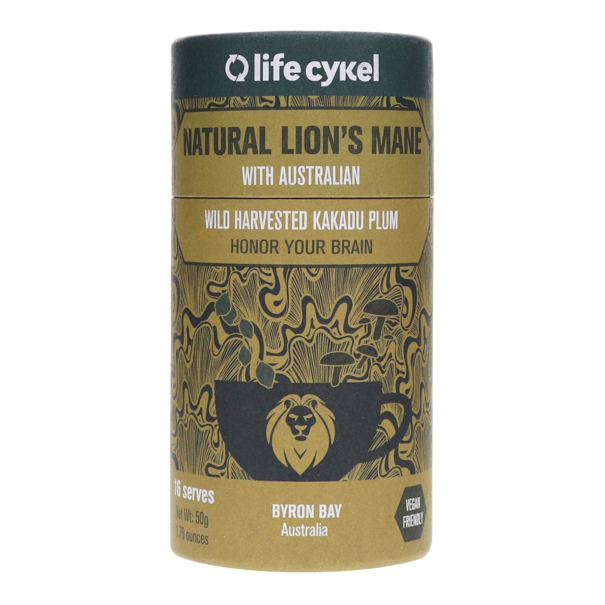natural lion's mane mushrooms for focus
