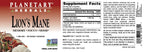 Natural Lion's Mane mushrooms supplement
