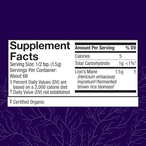 natural lion's mane powder for wellness