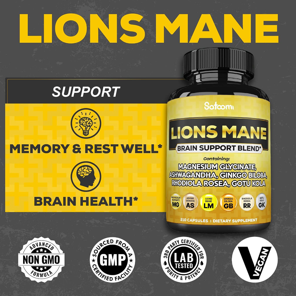 natural lion's mane supplement benefits