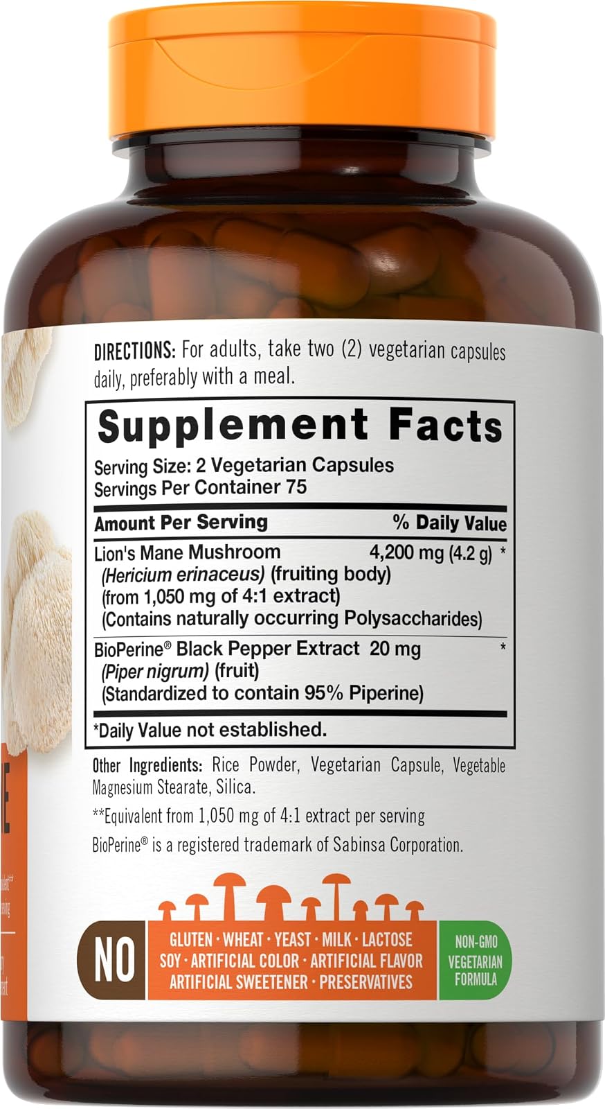 natural lion's mane supplement benefits