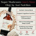 natural lion's mane supplement for brain health