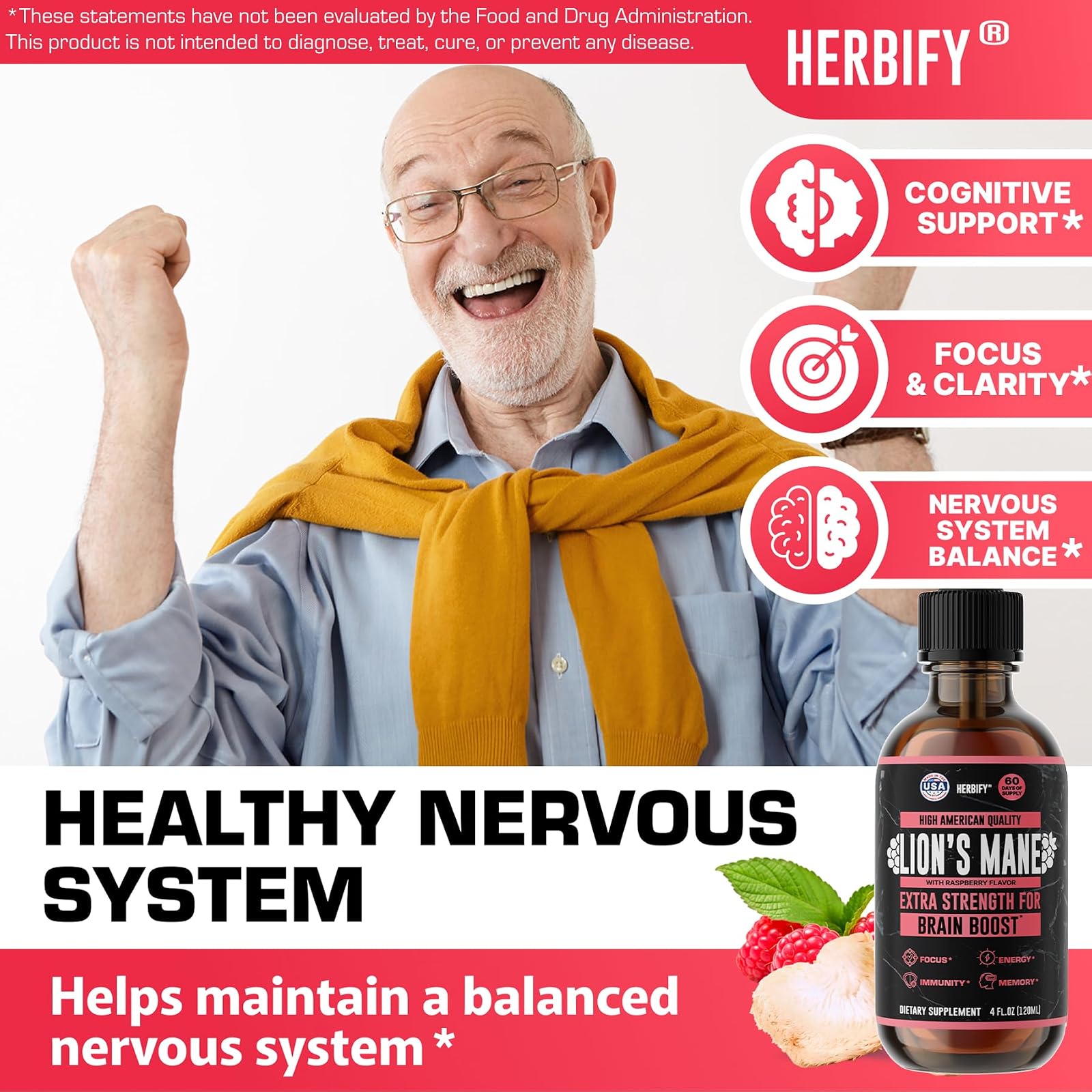 natural lion's mane supplement for focus