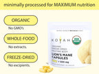 natural lion's mane supplement for focus