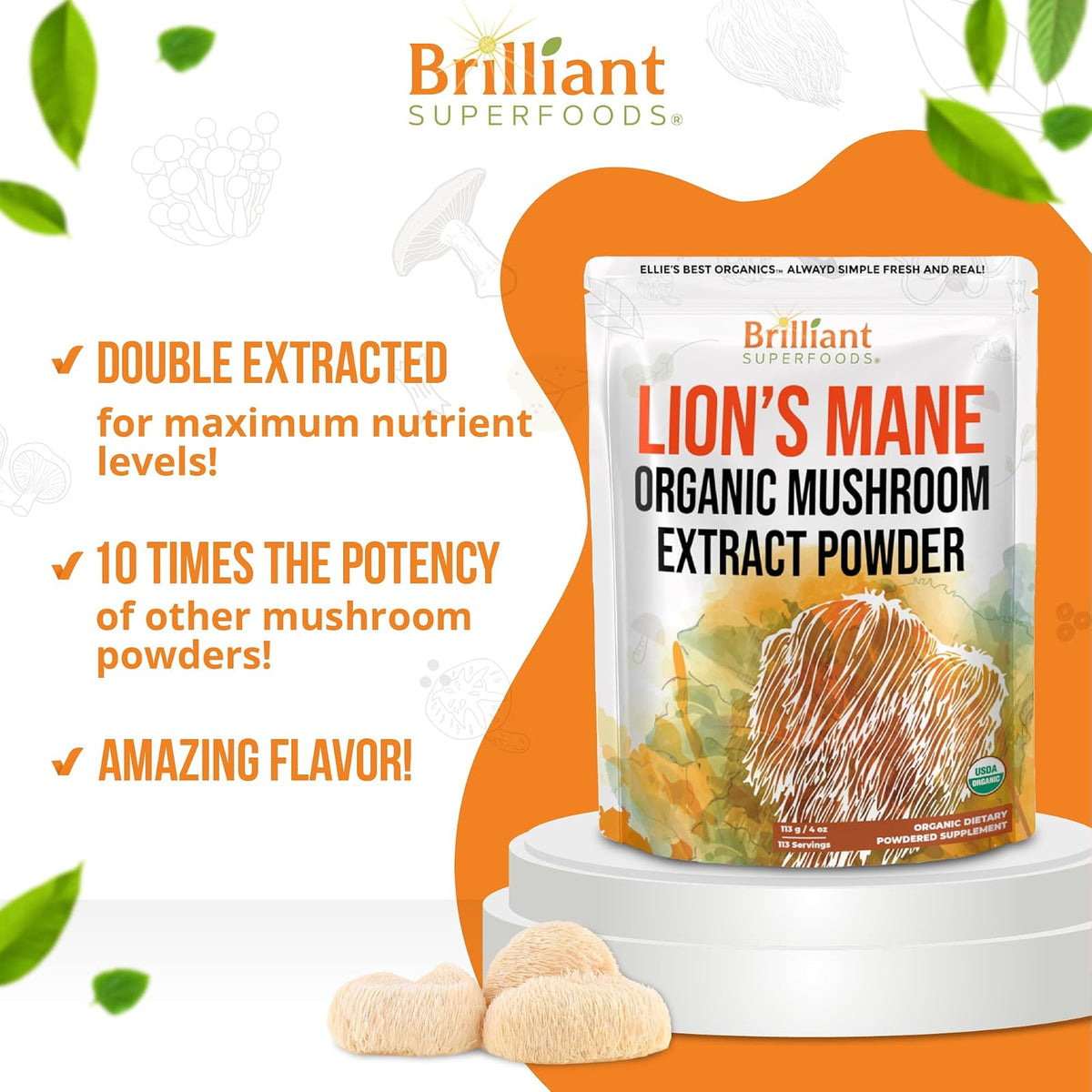 natural lion's mane supplement for focus