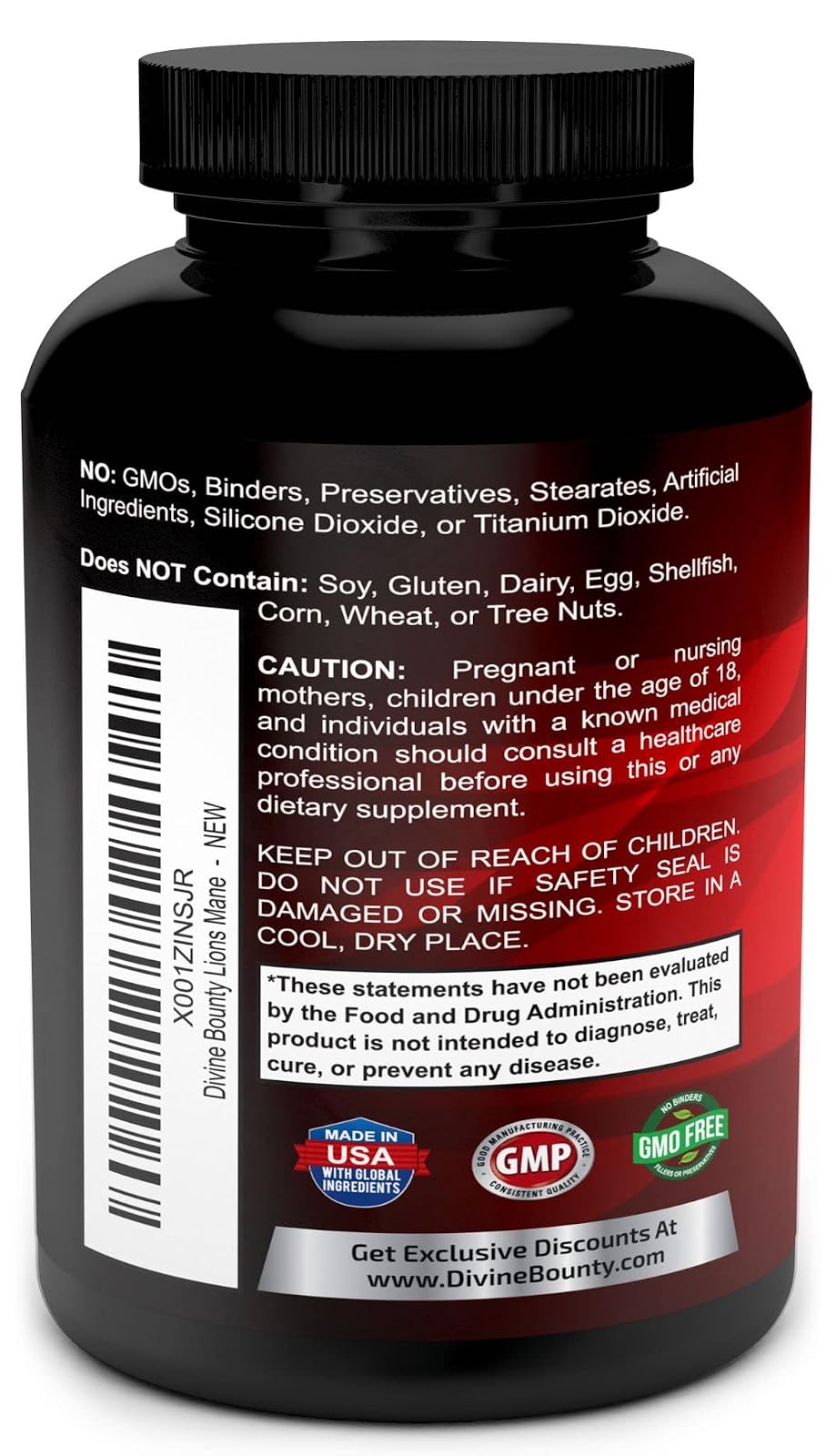 natural lion's mane supplement for focus
