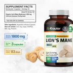 natural lion's mane supplement for memory