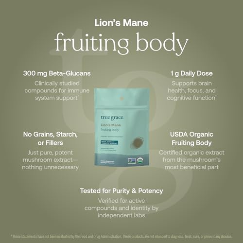 natural lion's mane supplement for wellness