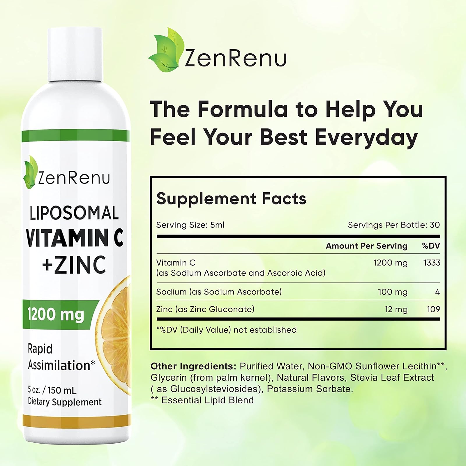 natural liposomal vitamin c benefits