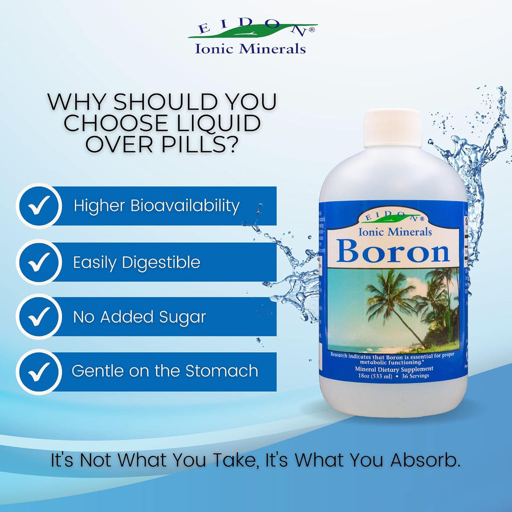 natural liquid boron supplement