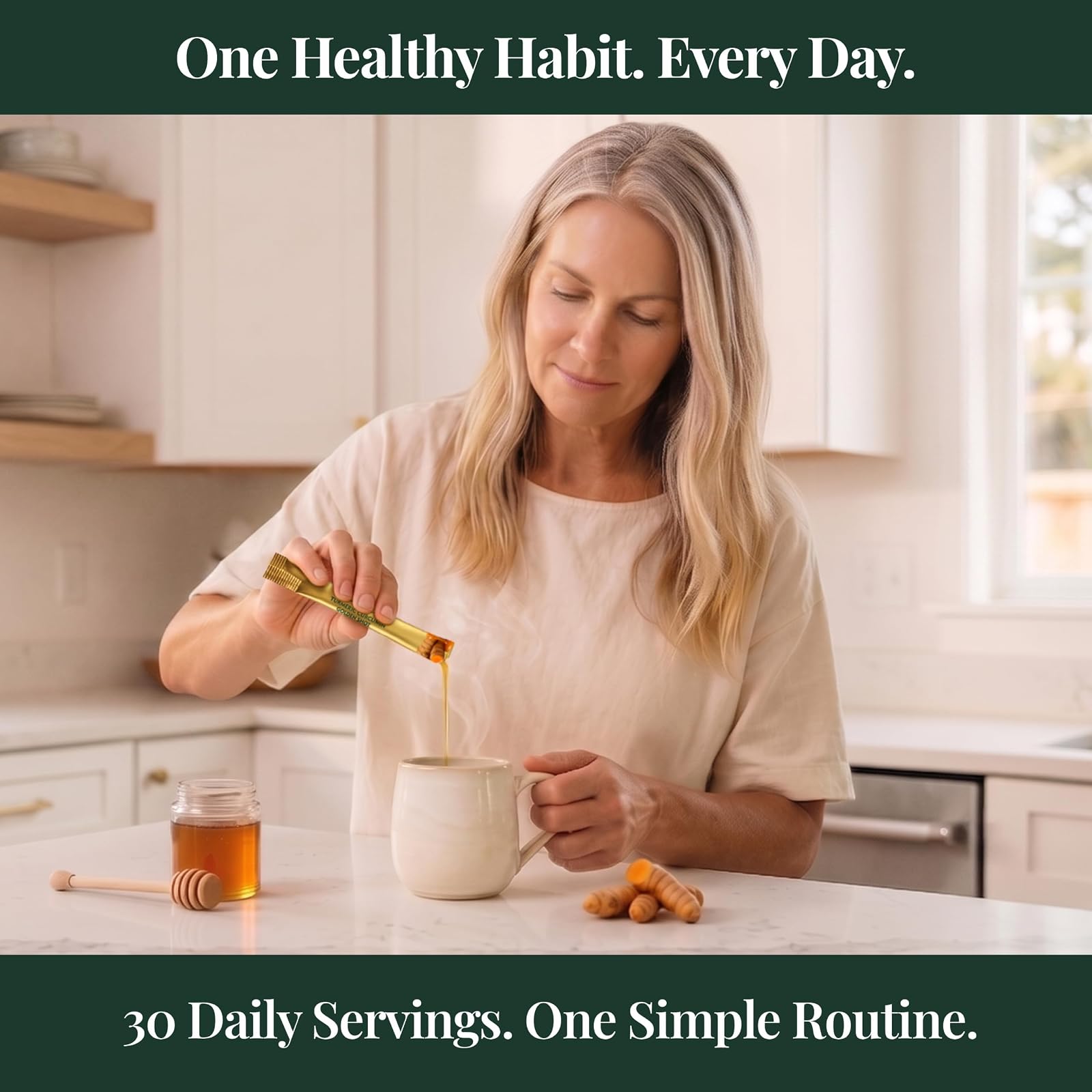 Natural liquid curcumin for vitality
