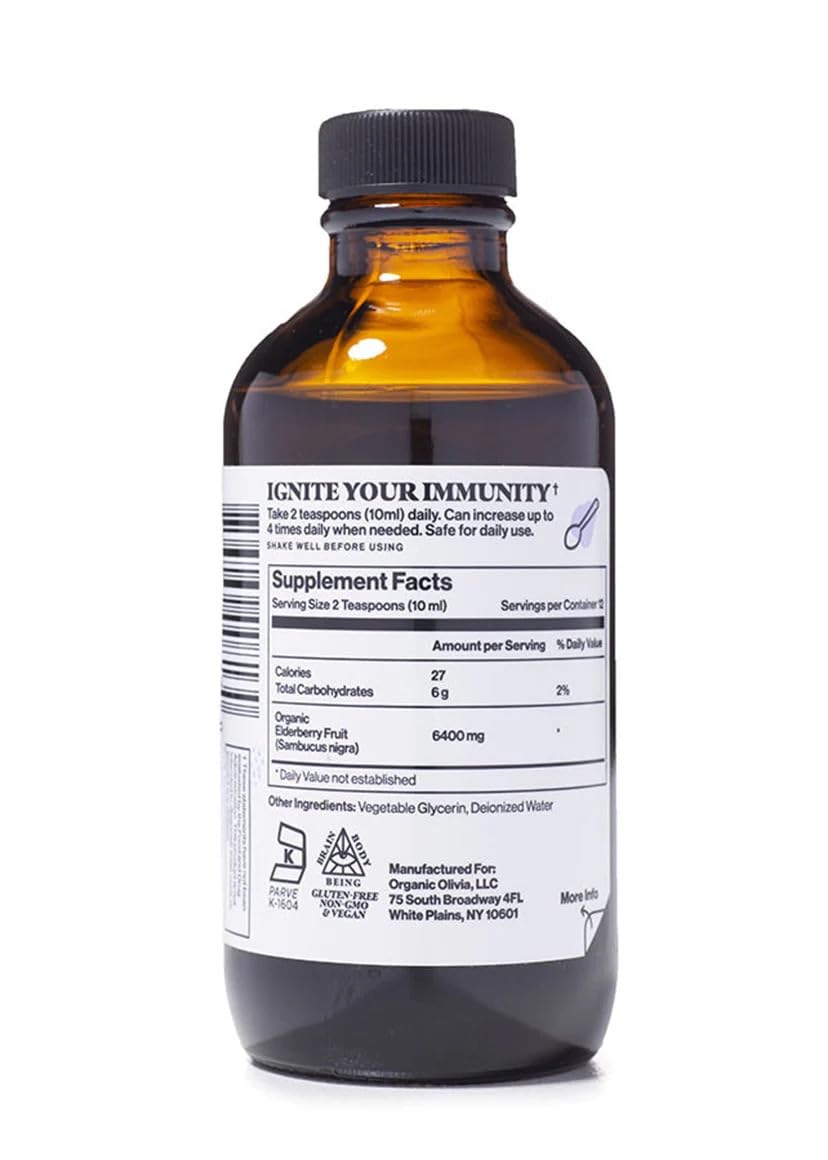 natural liquid elderberry supplement