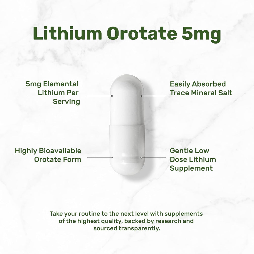 natural lithium orotate supplement