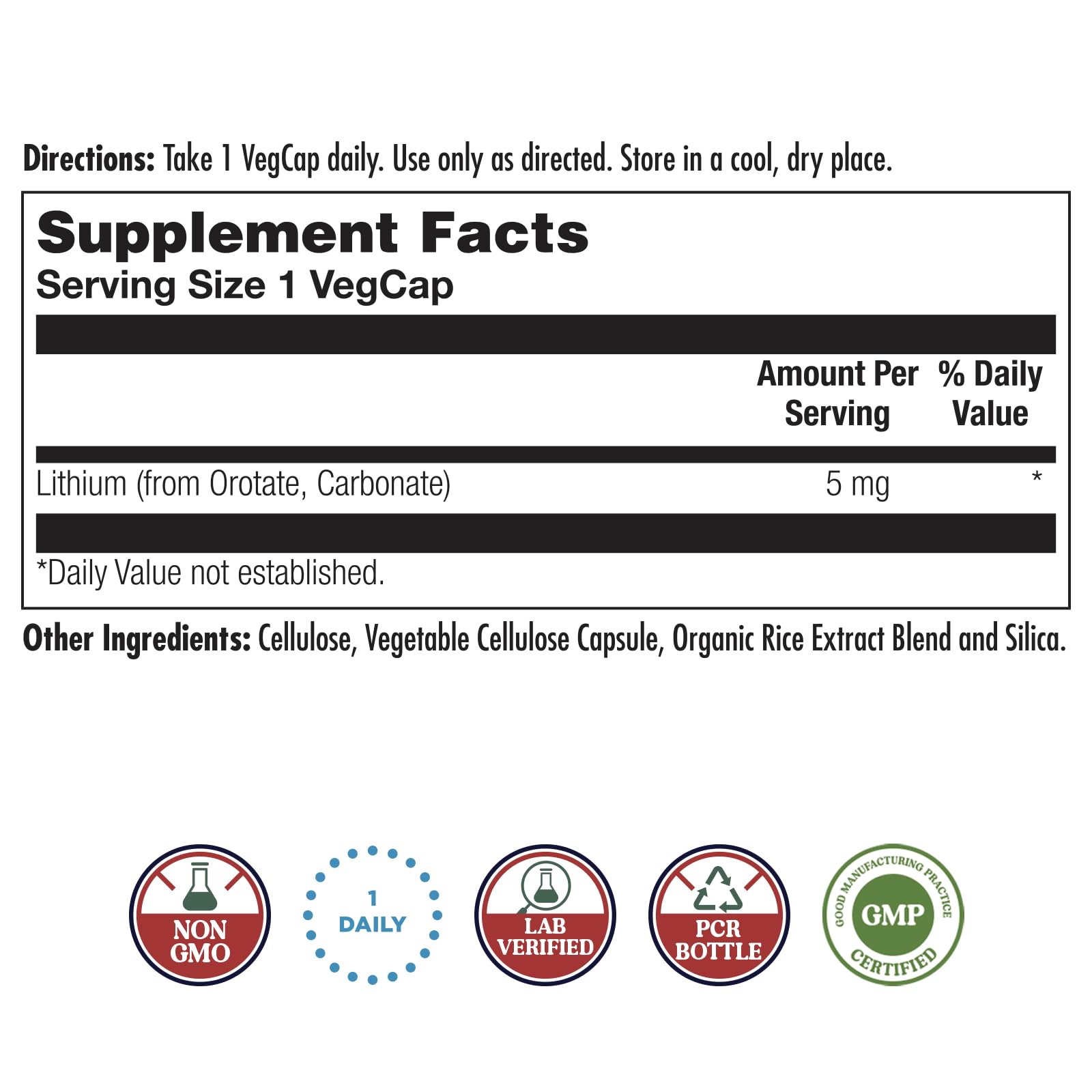 natural lithium supplement for wellness