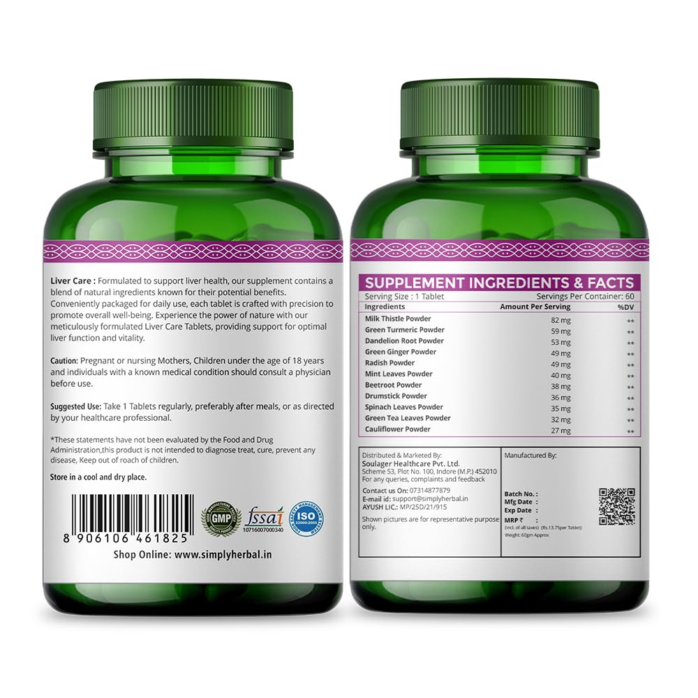 natural liver care with milk thistle
