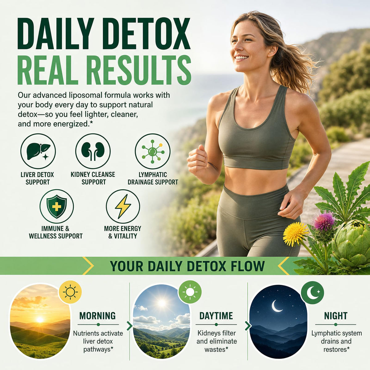 Natural liver cleanse solution