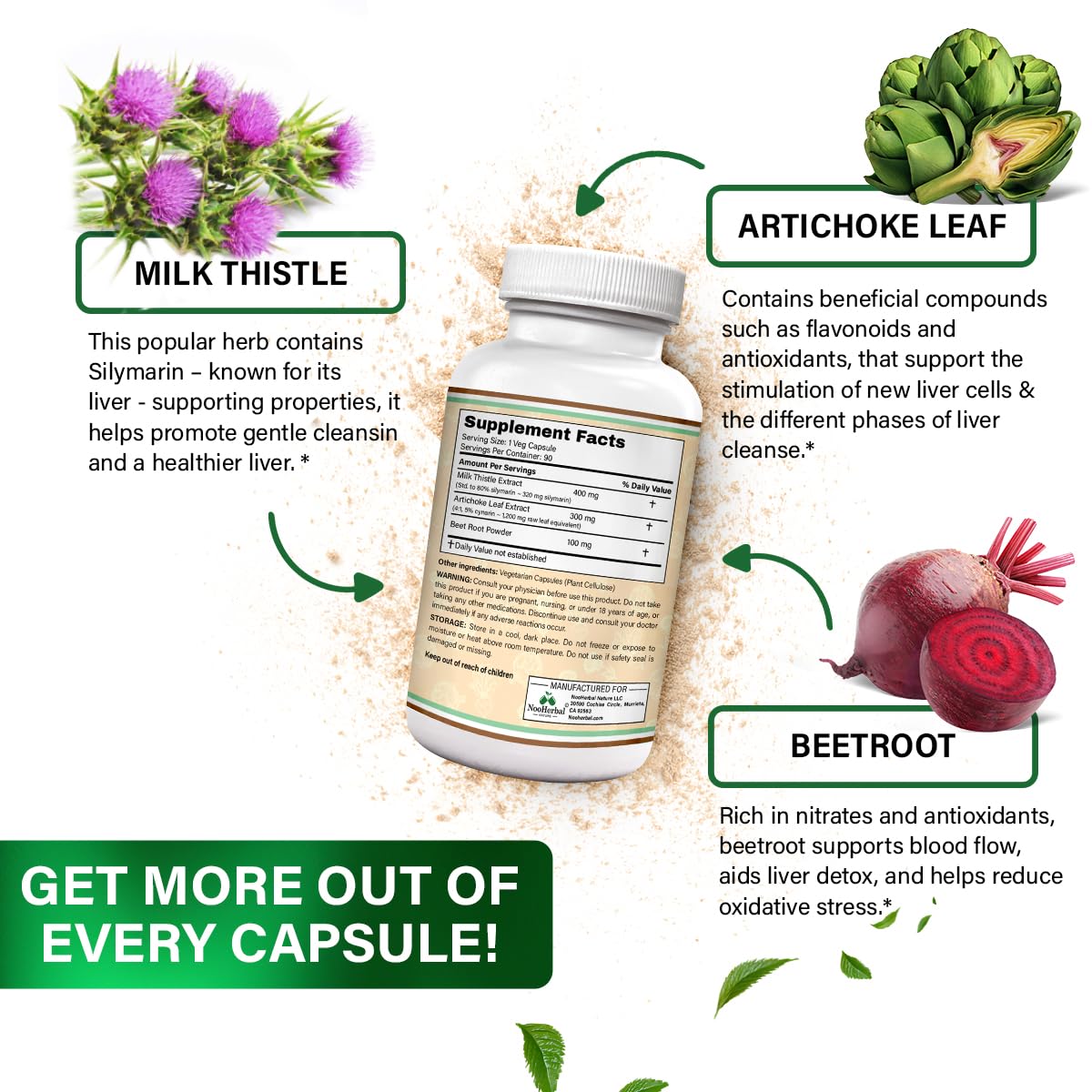 Natural liver cleanse supplement